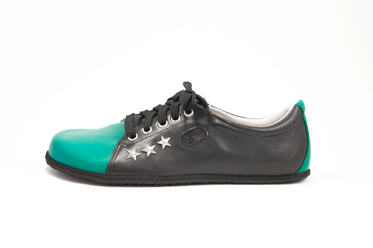 Jenon Leather AIR ROCKSTAR GREEN | Jenon Leather - Barefoot obuv a ...