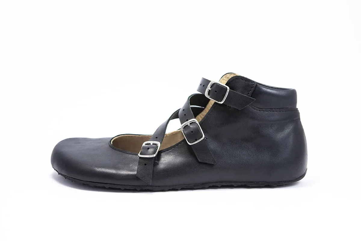 Jenon Leather J.Joplin ROCK BLACK | Jenon Leather - Barefoot obuv a ...